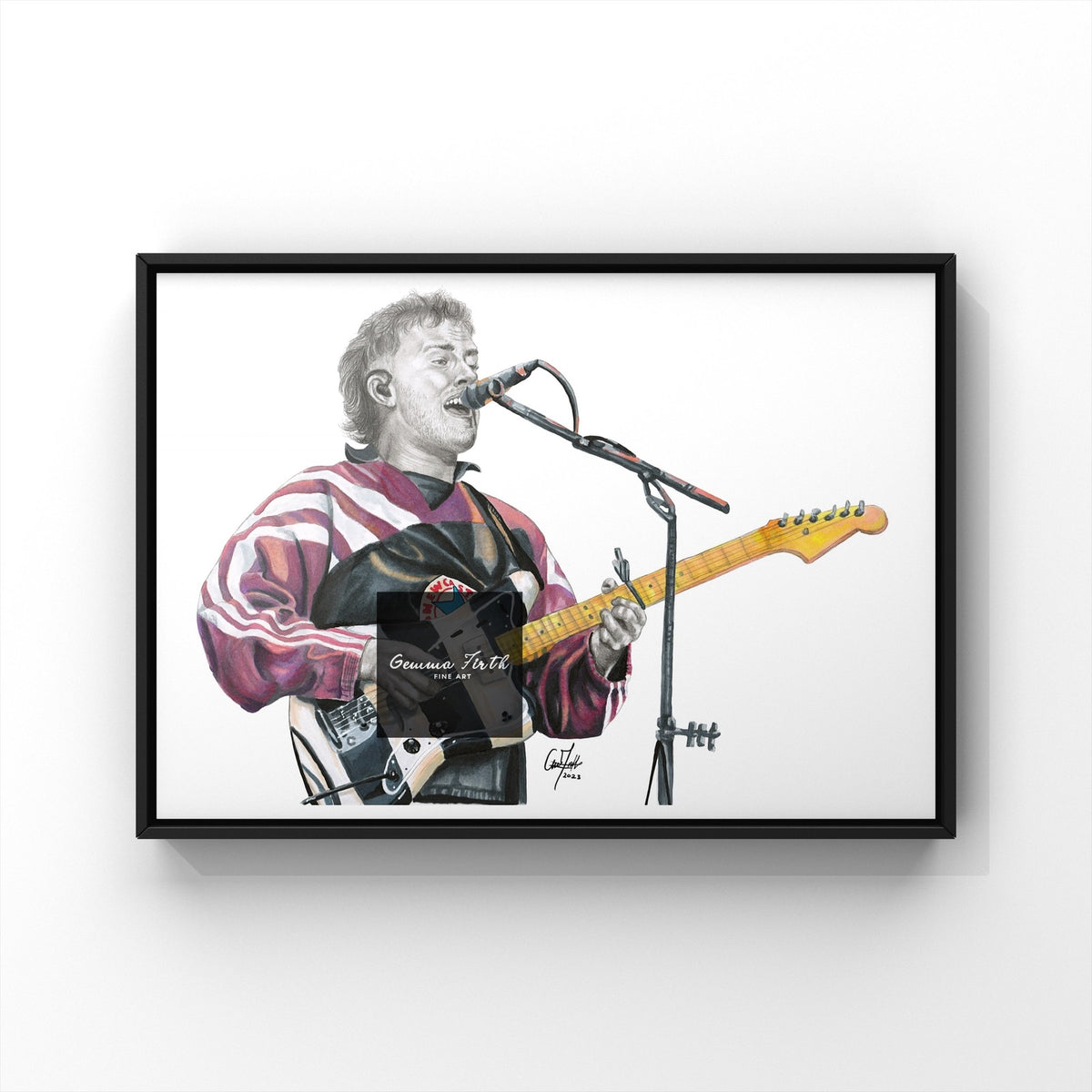 Sam Fender Mixed Media Drawing – gfirthart