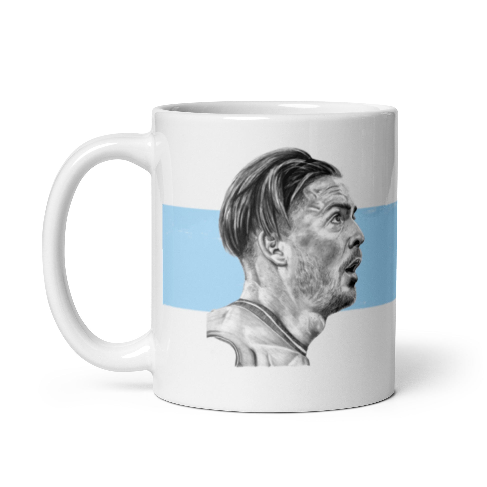 Jack Grealish Drawing Mug – gfirthart