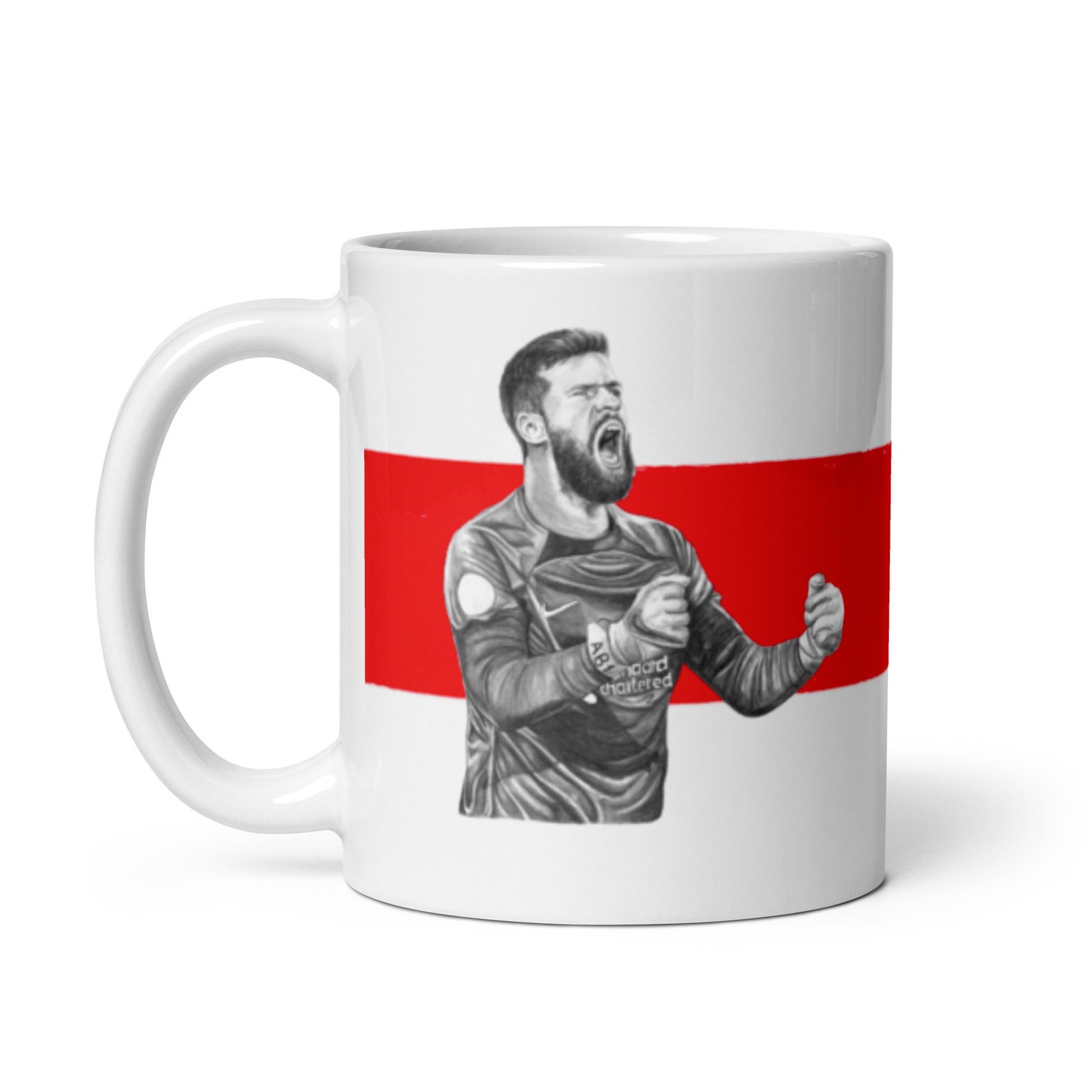 Alisson Becker Drawing Mug – gfirthart